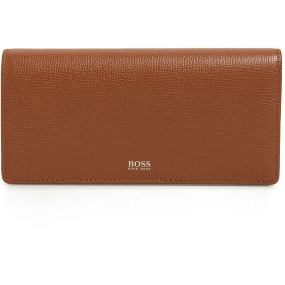 Hugo Boss | Bags | New Hugo Boss Leather Taylor Continental Wallet ...